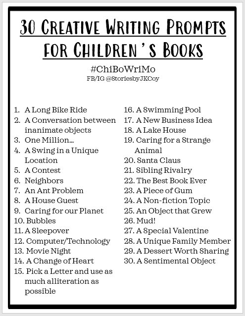 Get Writing! 30 Free Story Prompts for Kids Books – My Mom is the Worst